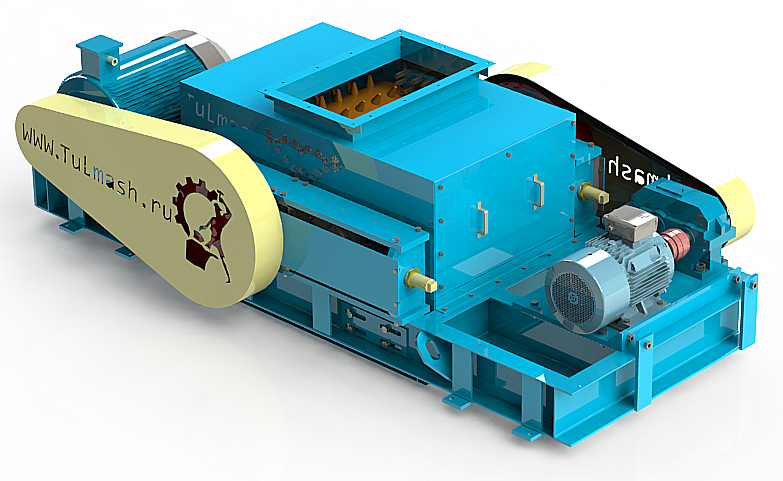 Roll crushers — Crushing machines